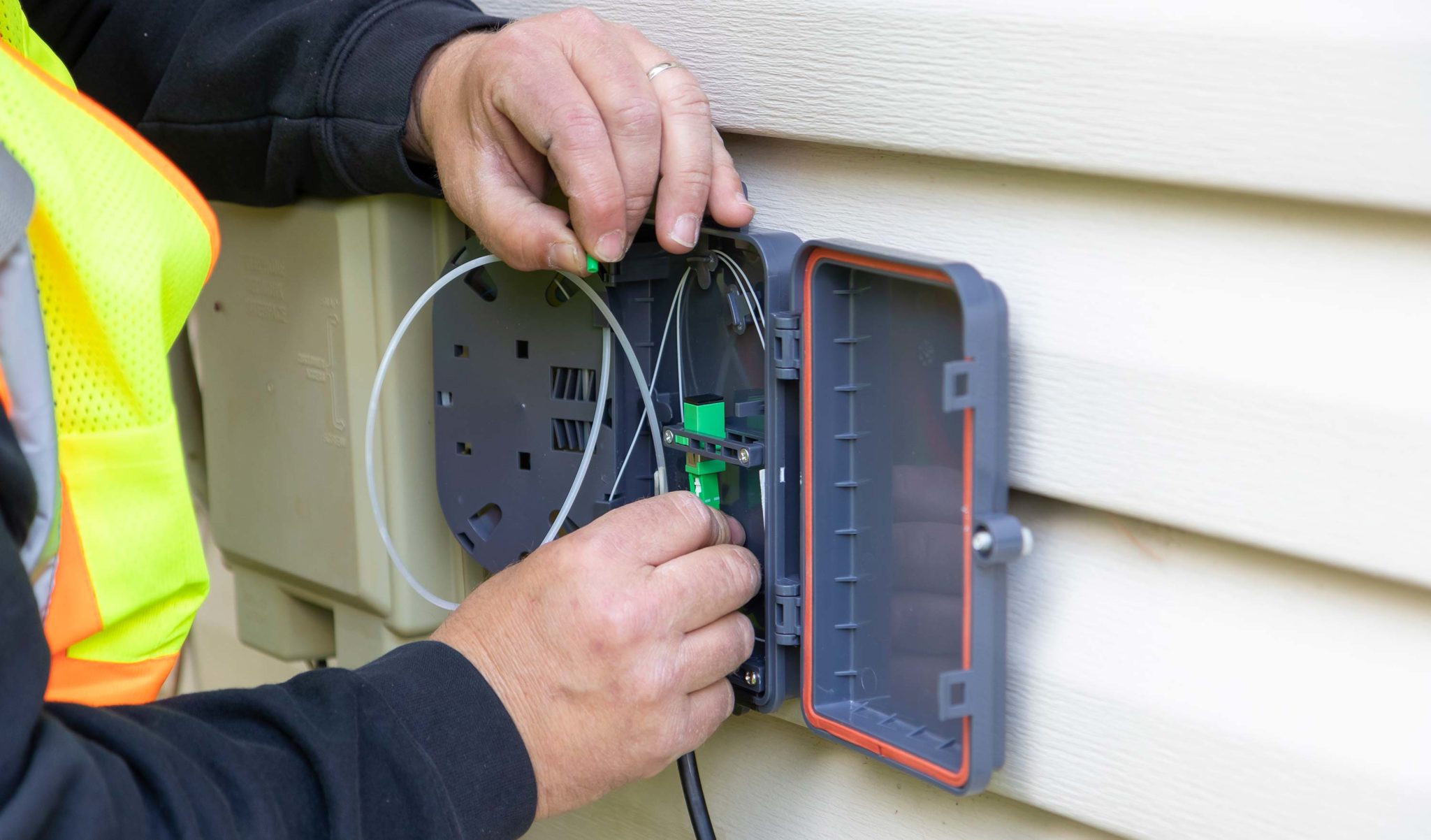 Fiber Splicing in Ohio | Harris & Heavener